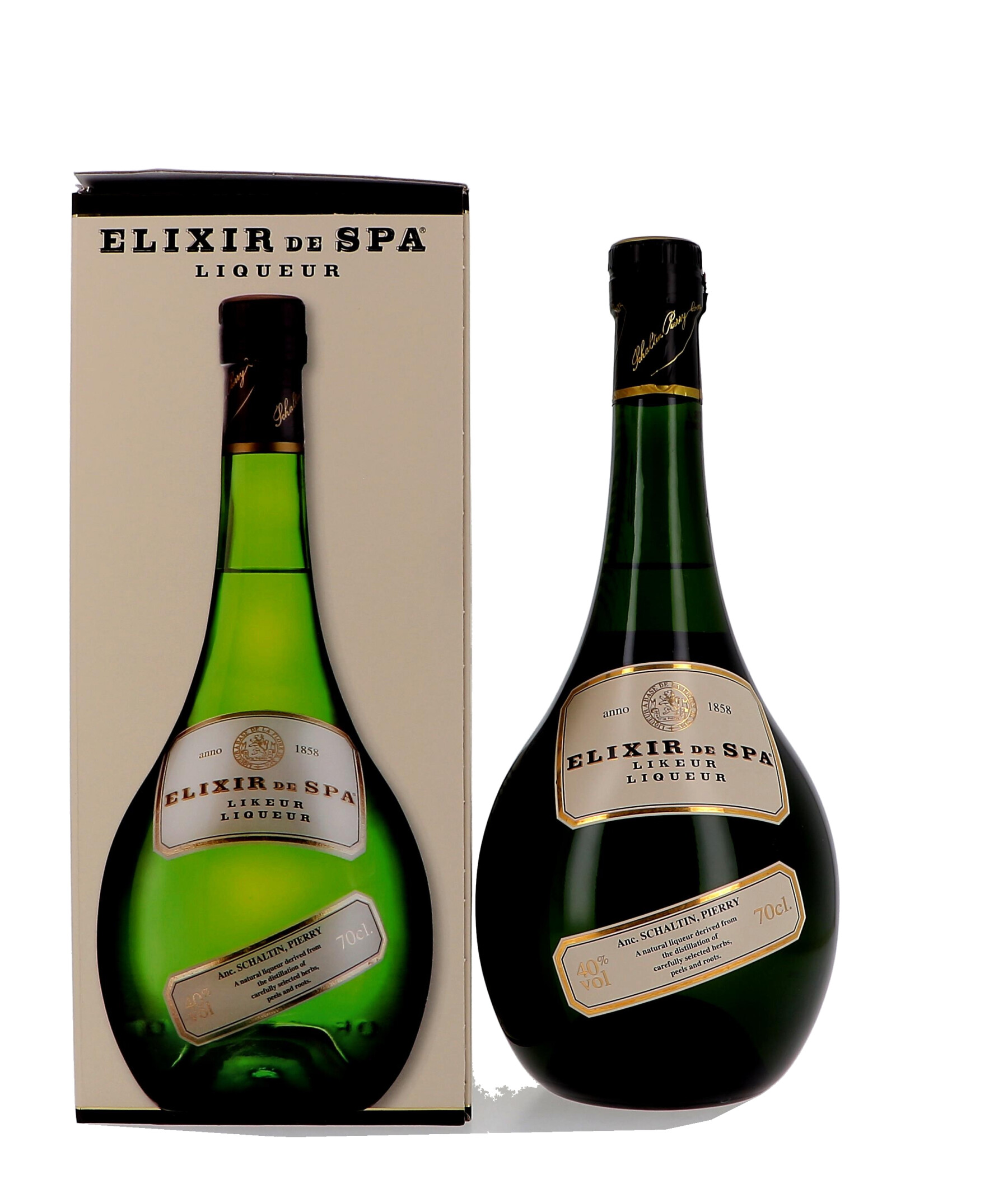 Elixir de Spa 70cl 37% Likeur FX de Beukelaer - Nevejan